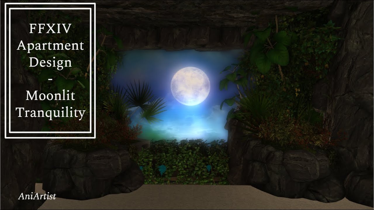 FFXIV House Tour - Moonlit Tranquility - YouTube