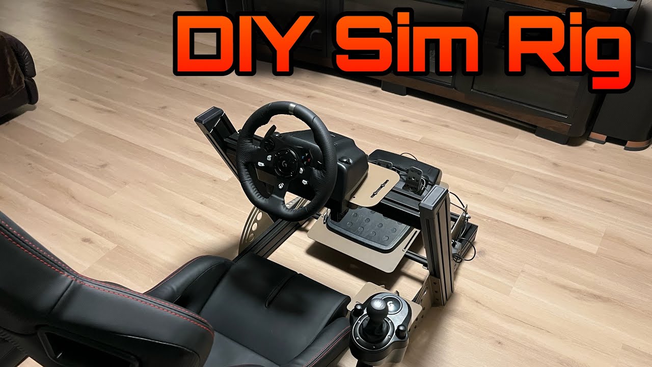 DIY Sim Rig Build - Logitech G920 - YouTube