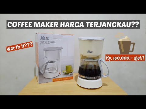 COFFEE MAKER KRIS CUMA 150 RIBU !! | GAPAKE REPOT, WORTH IT GAK YA??