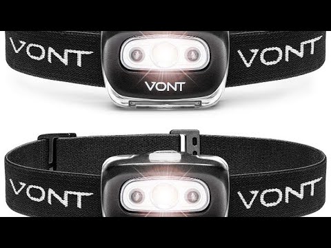 Headlamp LED Flashlight Review & Giveaway By Vont! (Closed) - YouTube