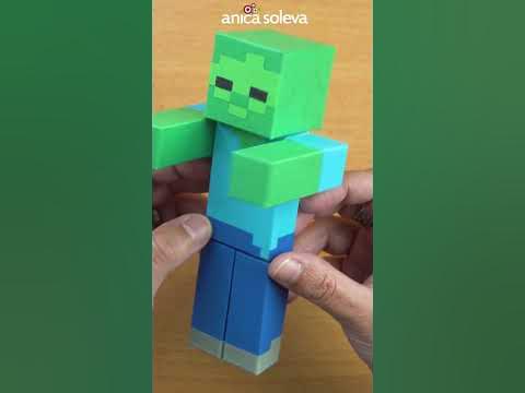 10 DIY Minecraft Paper Craft Ideas #shorts - YouTube