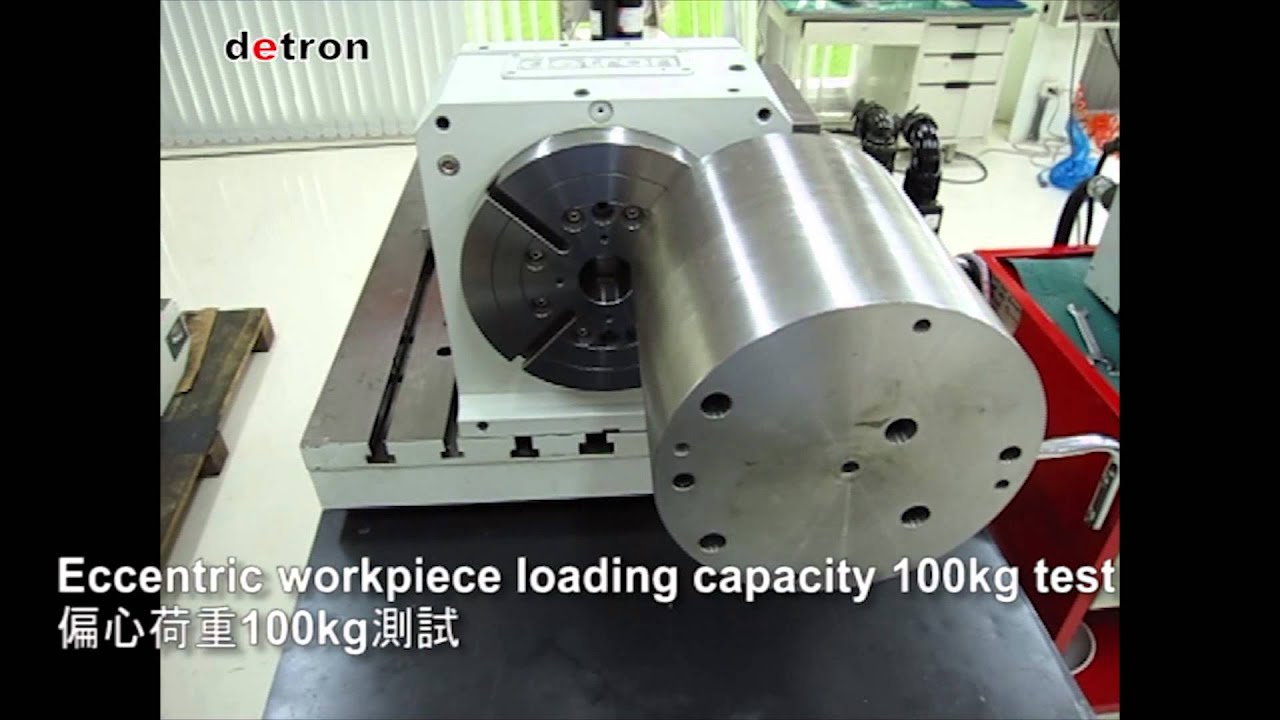 detron NC Rotary Table - 4th axis_GX 255H Rotary Table (Hydraulic Brake ...