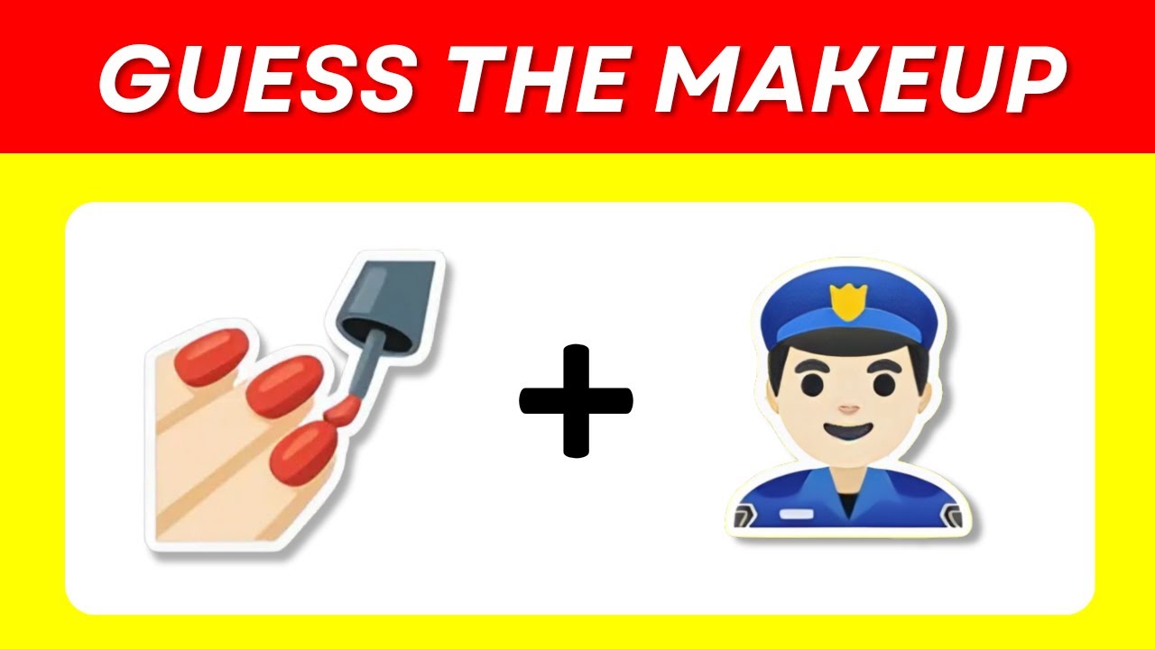 Guess the Makeup By Emoji 💄| Emoji Quiz - YouTube