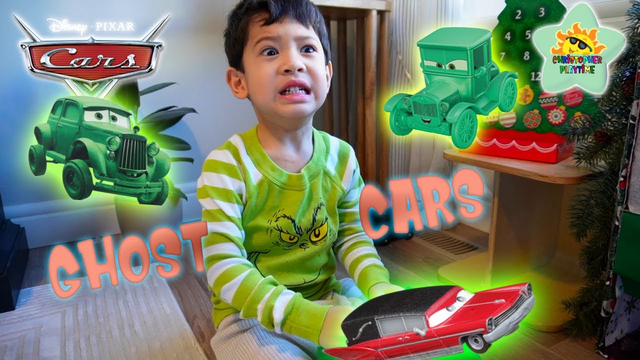 NEW Disney Pixar Ghost Car | Unboxing Lightning McQueen Toys Review ...