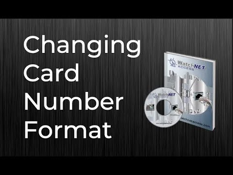 Switching to different card number display - YouTube