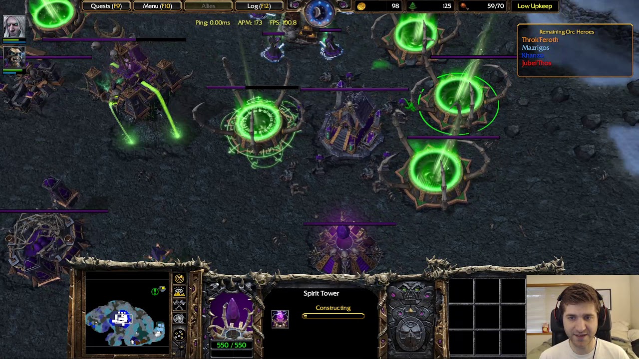 WC3 Reforged Campaign: Undead Chapter 6 - Hard - YouTube