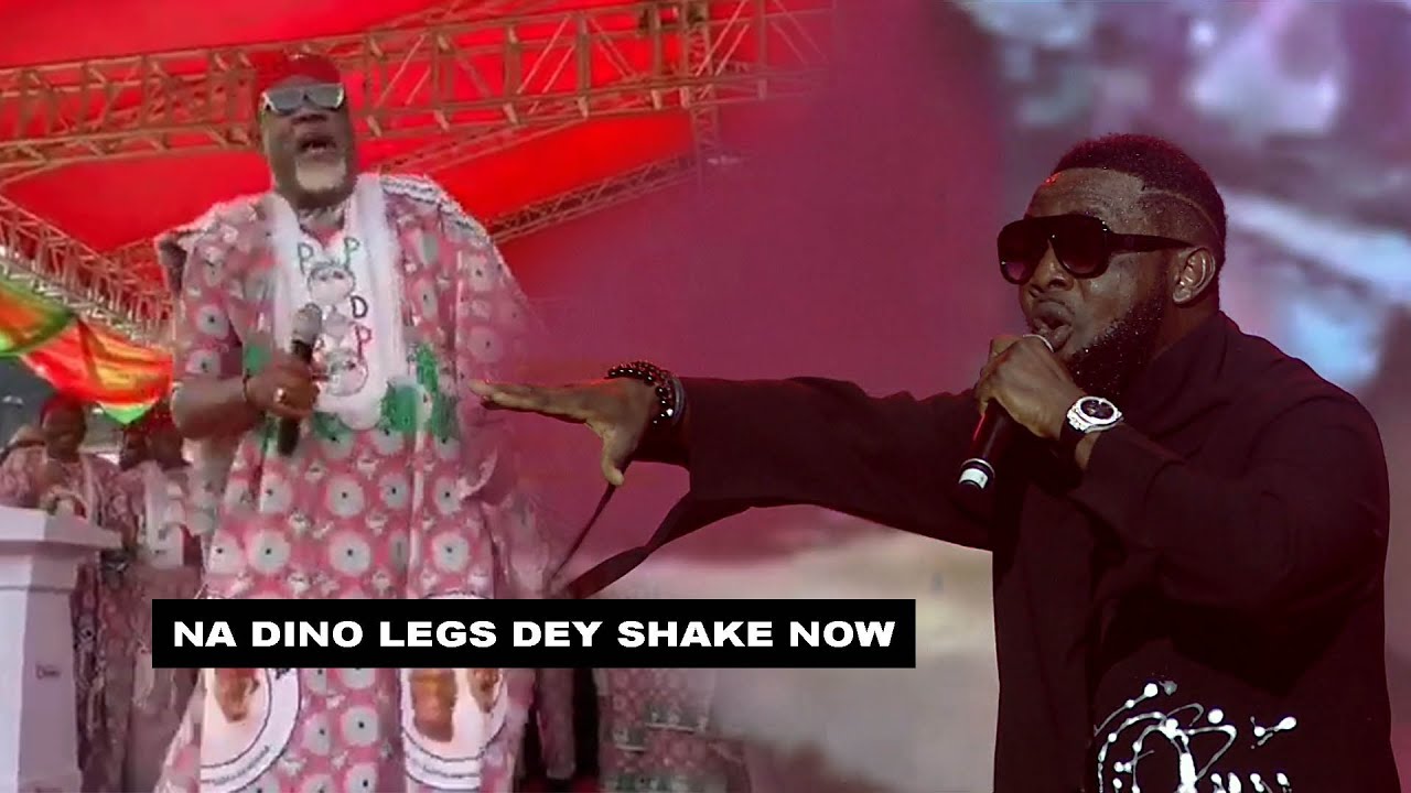 Between Dino Melaye and AY (Na Dino Legs dey Shake Now) - YouTube