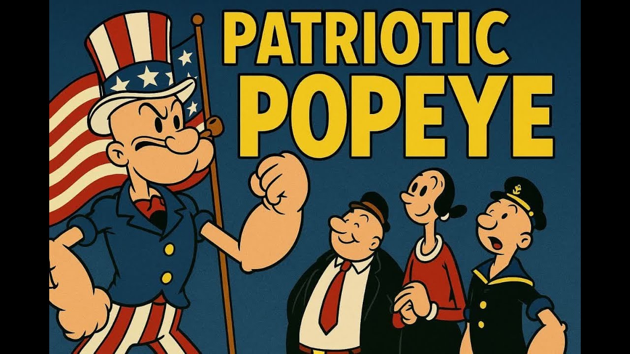 Popeye the Sailor - Patriotic Popeye (1957) | Full Cartoon Episode in ...