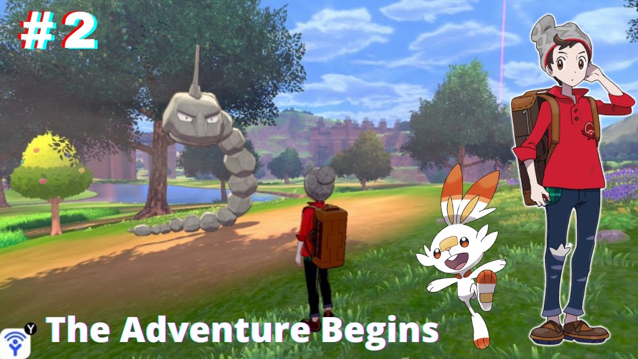 The Adventure Begins - Pokémon Sword Walkthrough EP 2 - YouTube