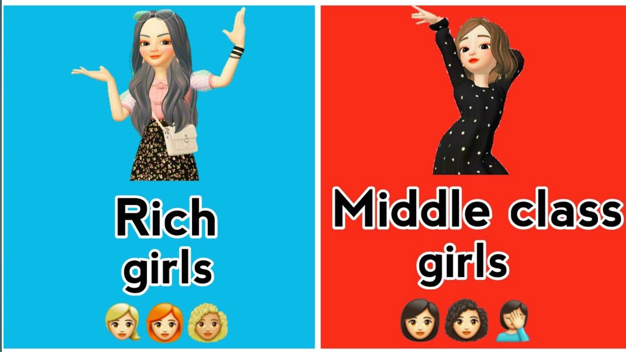 Rich girls vs Middle class girls 💁🏻‍♀️🙆🏻‍♀️😍🙋🏻‍♀️🙆🏼‍♀️ - YouTube