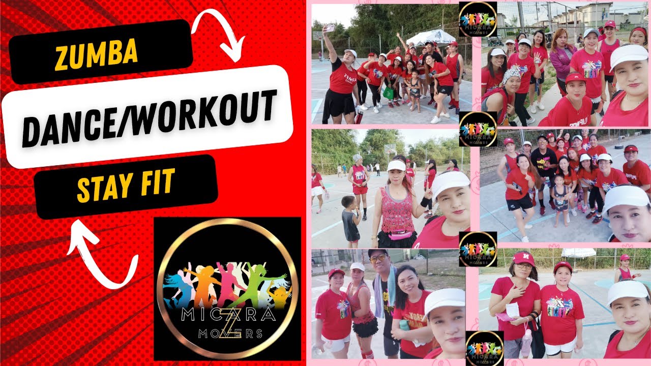 A 30-MINUTE ZUMBA WORKOUT/DANCE to promote good health, with coaches ...