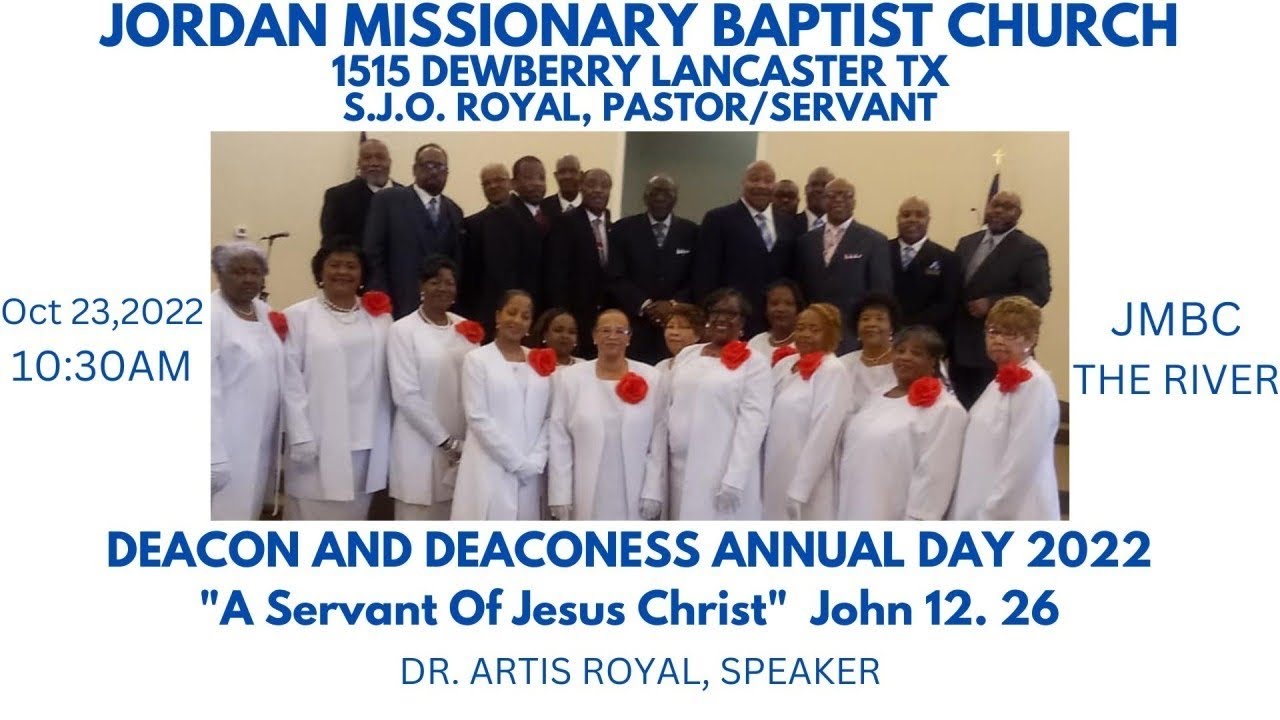 Jordan Missionary Baptist Church Sunday Oct. 23, 2022. Deacon ...