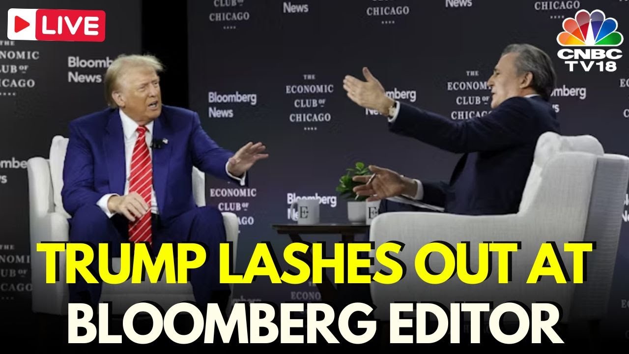 Donald Trump LIVE: Trump Clashes With Bloomberg Editor Over Tariffs ...