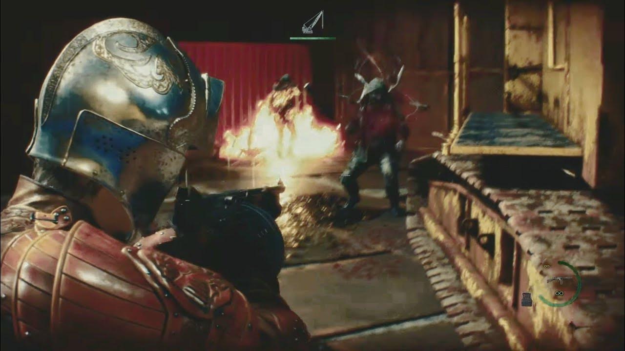 CHICAGO SWEEPER VS. HORDES OF GANADOS SOLDIERS! | Very satisfying gameplay in RESIDENT EVIL 4 ...