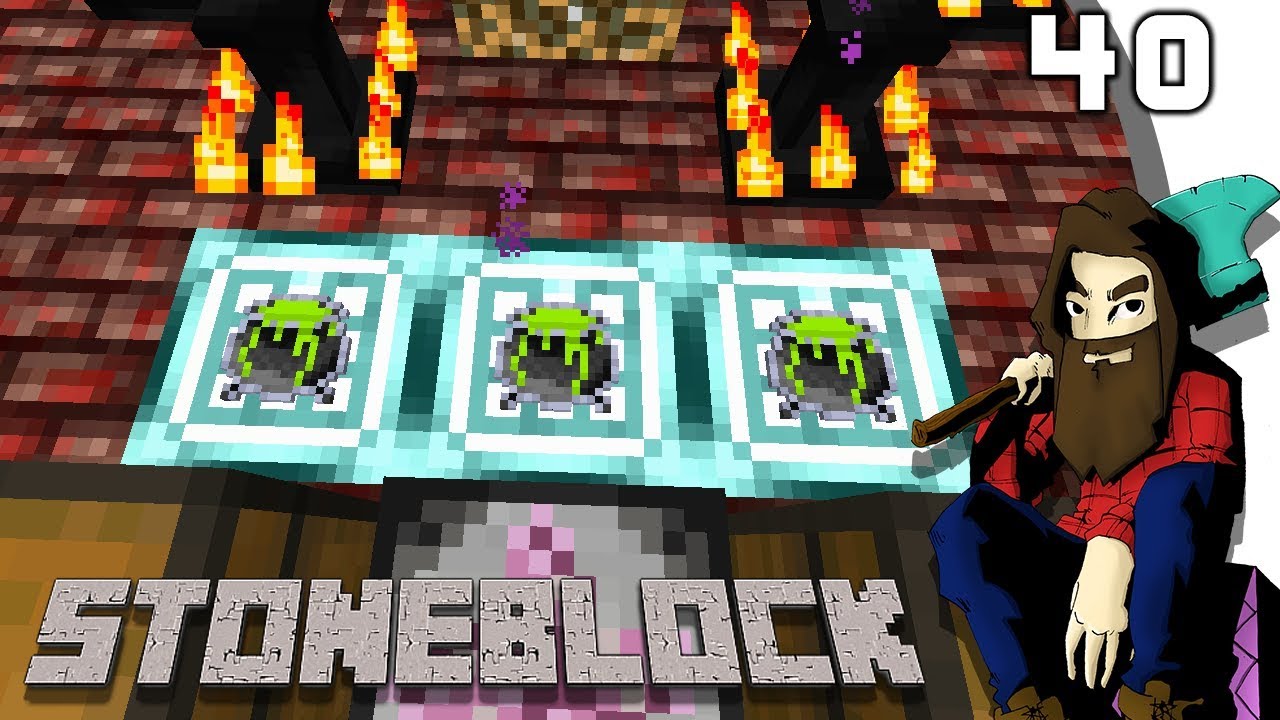 [Minecraft] STONEBLOCK #40 - Ultimate Stew - YouTube