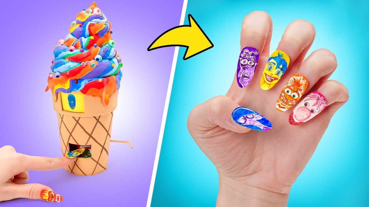 Mesin Desain Seni Kuku DIY 💅 - YouTube