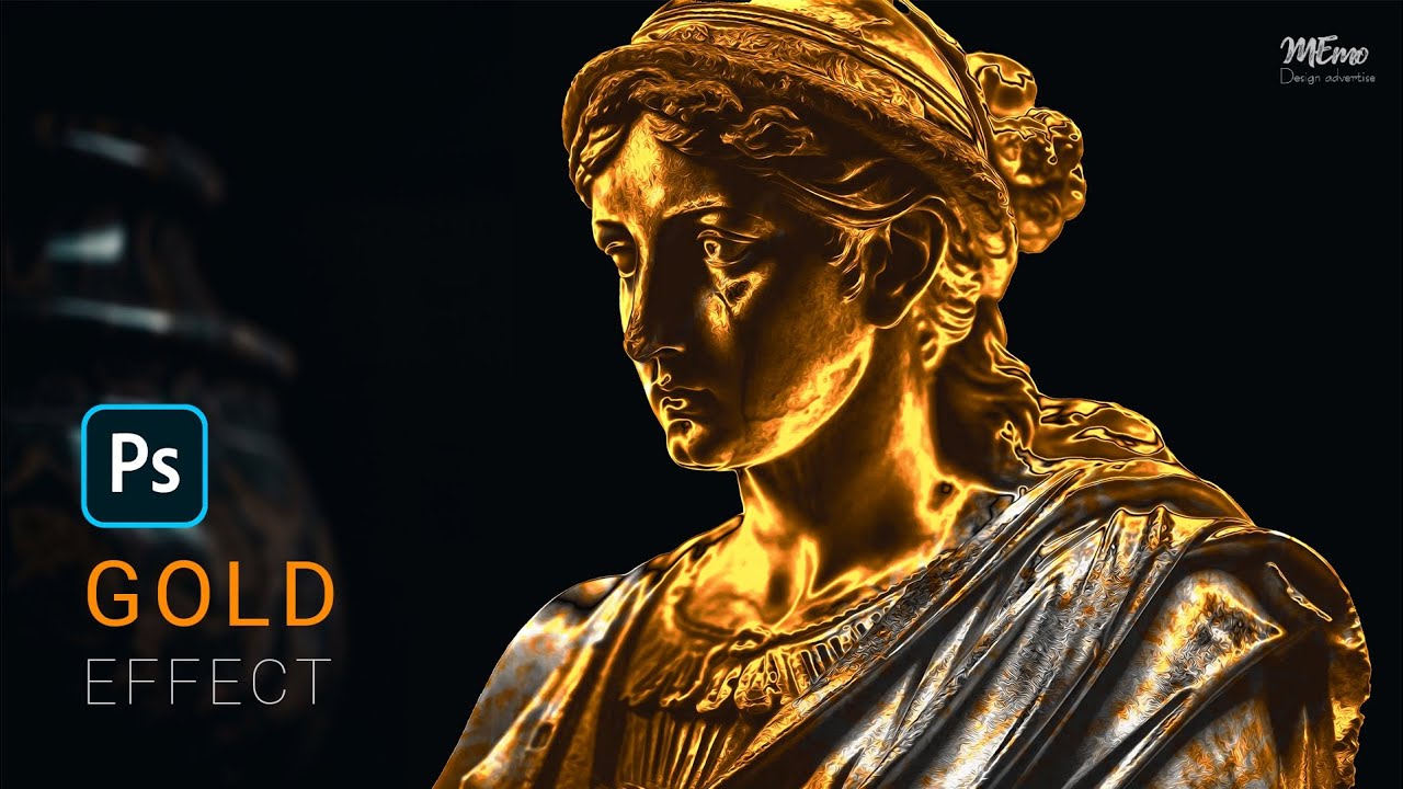 Creat Gold Effect In Photoshop | Transformation Anything to Gold ...