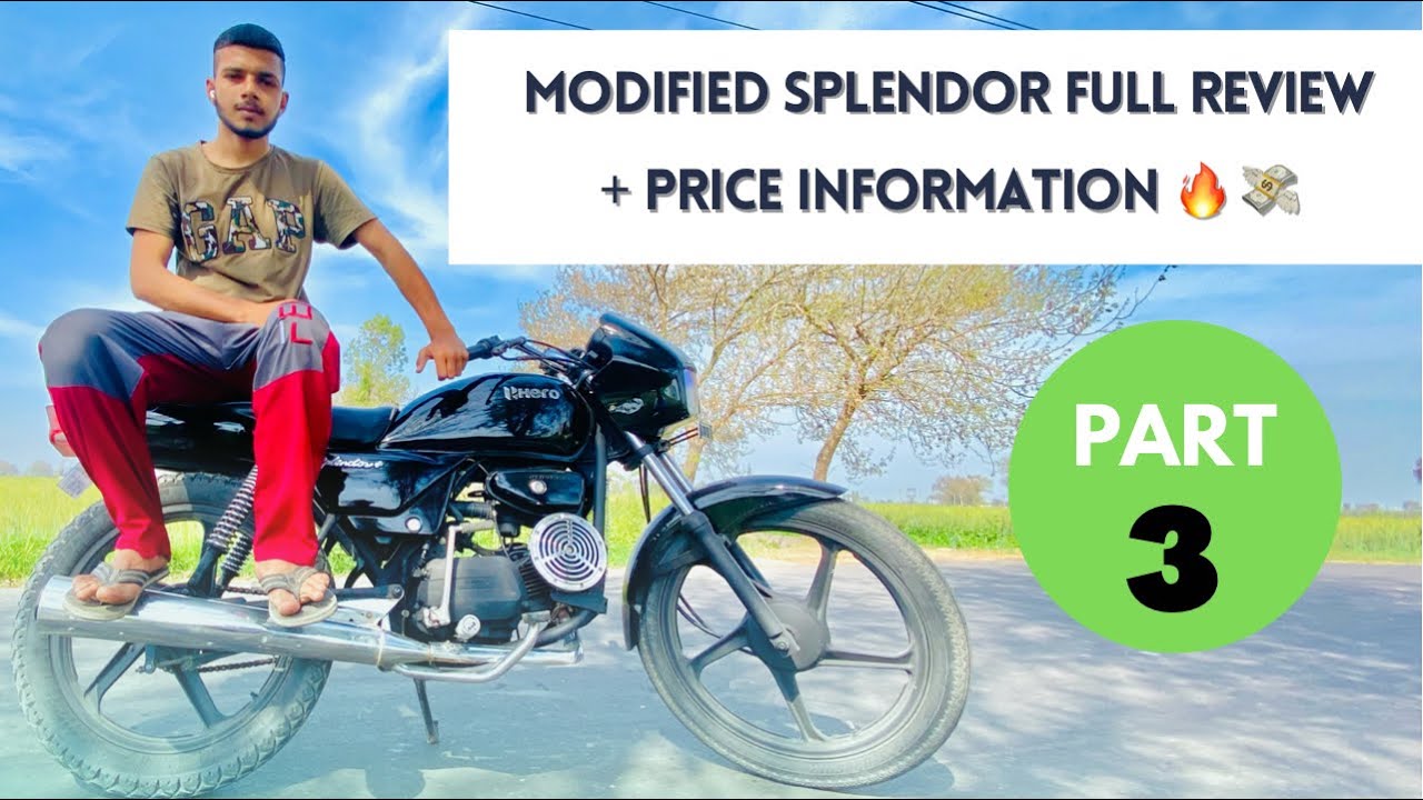 old model hero honda splendor into new model || hero splendor re paint ...