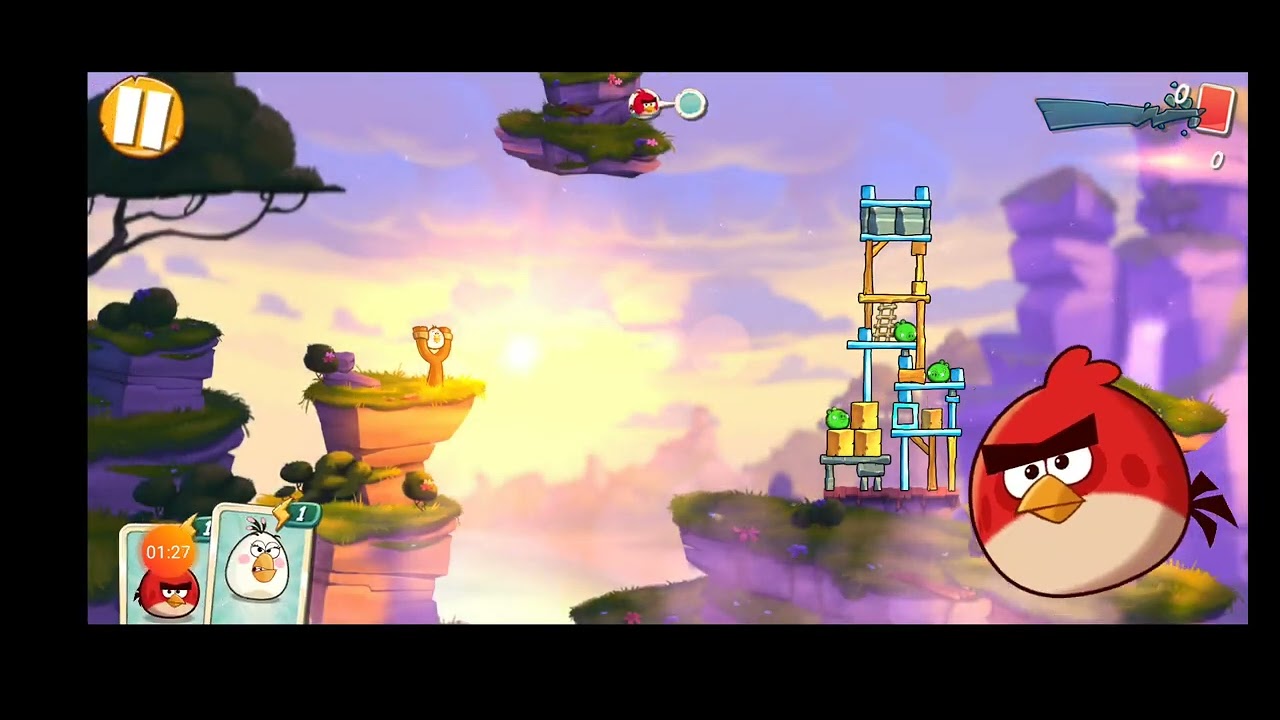 angry bird level 3 4 5 and 6 - YouTube