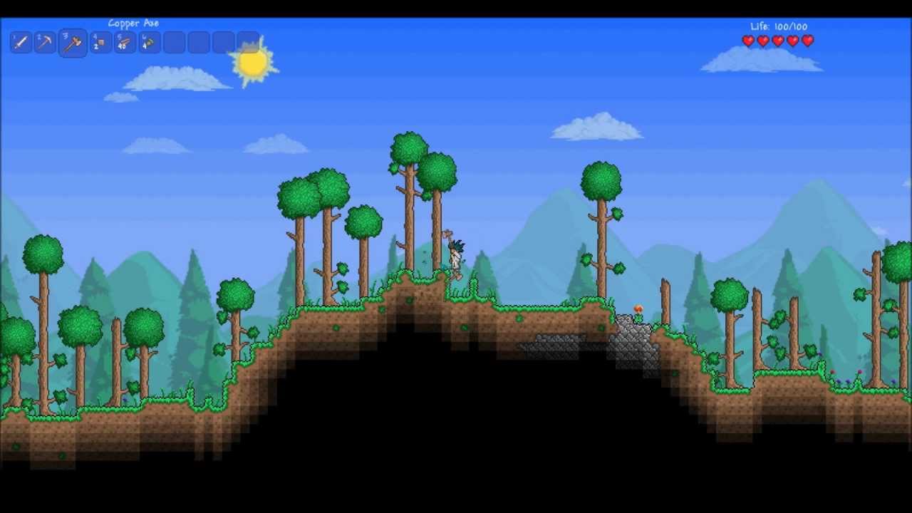 Terraria: Building a Fast House - YouTube