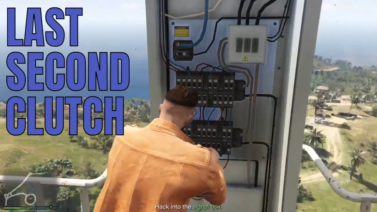 Hacking the signal box - Close Call | Cayo Perico Heist - YouTube
