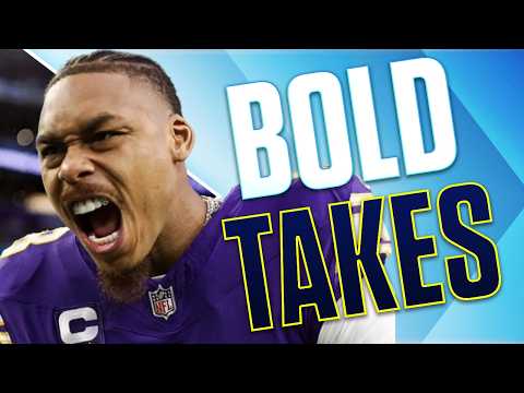 6 BOLD Predictions for 2026! Jefferson BUSTS, KC Concepcion dominates, Lions OFFENSE Cooks, & More!