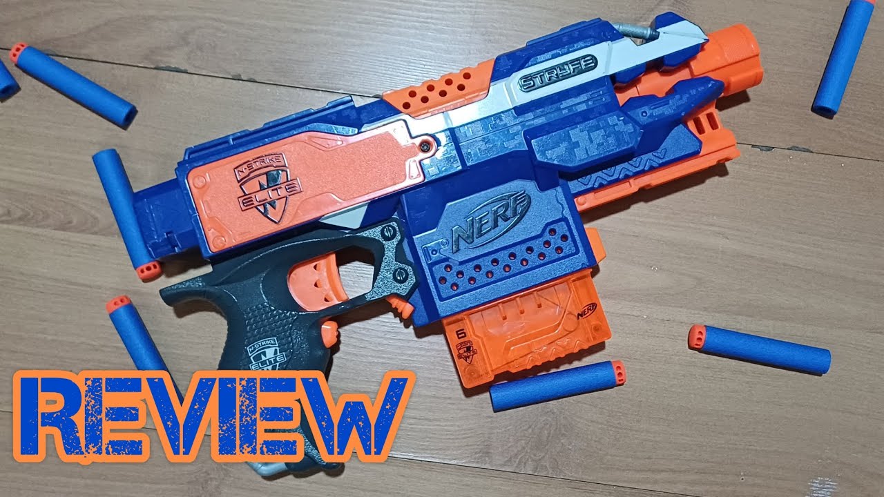 Nerf Strife Unboxing y Review en Español| Blue Stryfe OG - YouTube