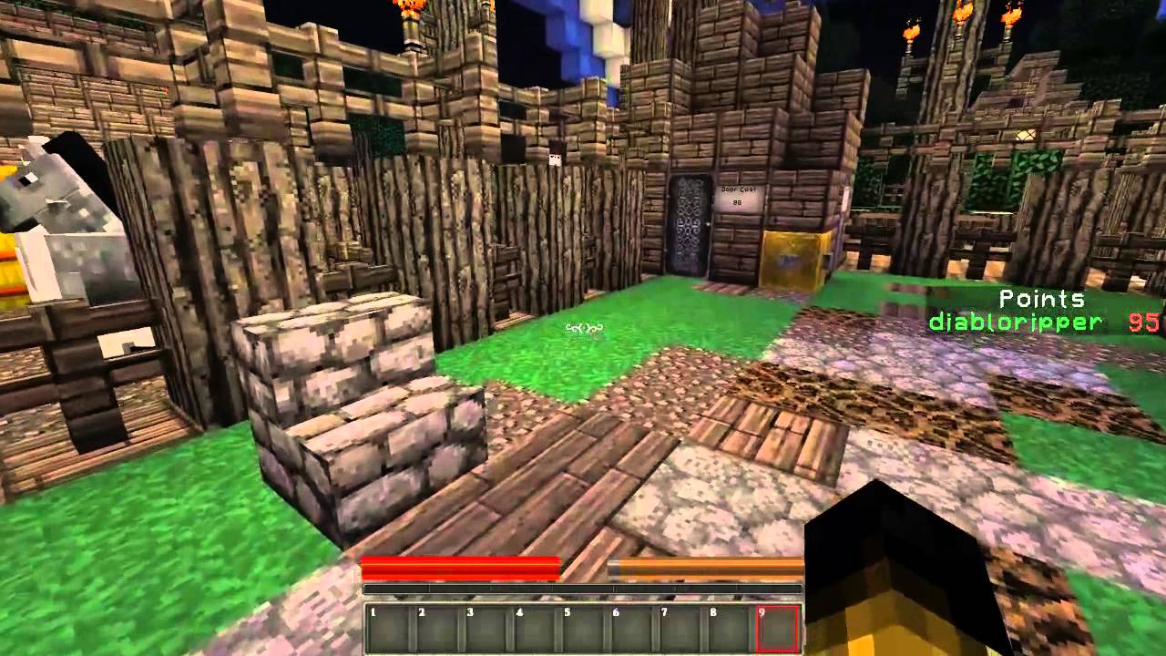 Halloween Special - Minecraft Custom Map - The Risen Dead FunFair - YouTube