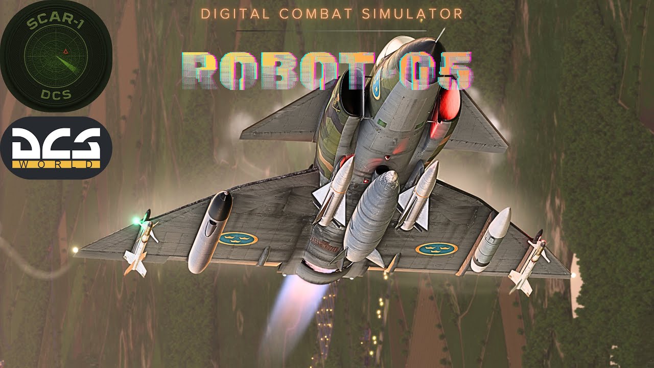 DCS World Cinematic | ROBOT-05 - YouTube