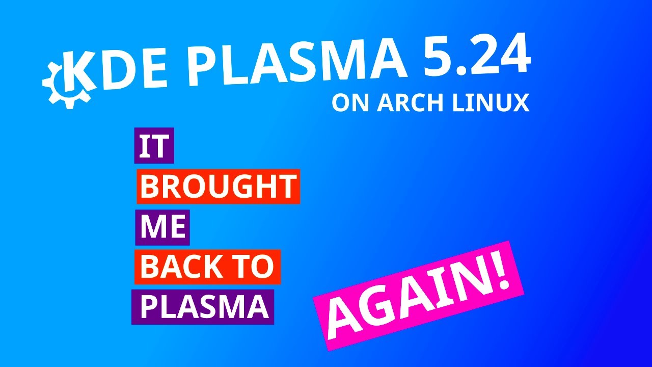 I Tried the New Plasma 5-24 in Arch Linux (Arco Linux) And I Just Might ...