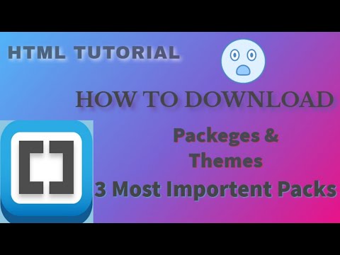 How To Download Packages In Brackets | Add Themes for Brackets | Simple ...