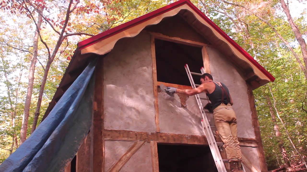Our timber frame workshop: wattle and daub. Part III. Lime Plaster ...