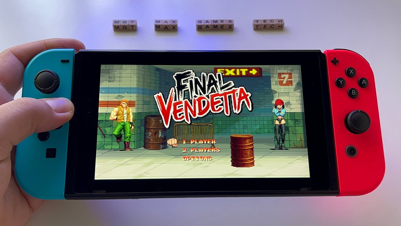 Final Vendetta - Nintendo Switch handheld gameplay - YouTube