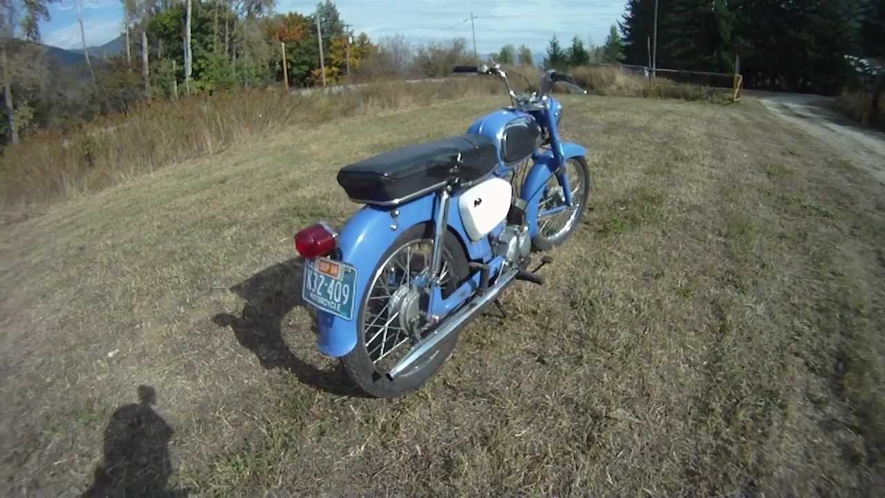 1968 Suzuki M15-2 (50cc) Kootenay Classic Cycles test ride (for sale ...