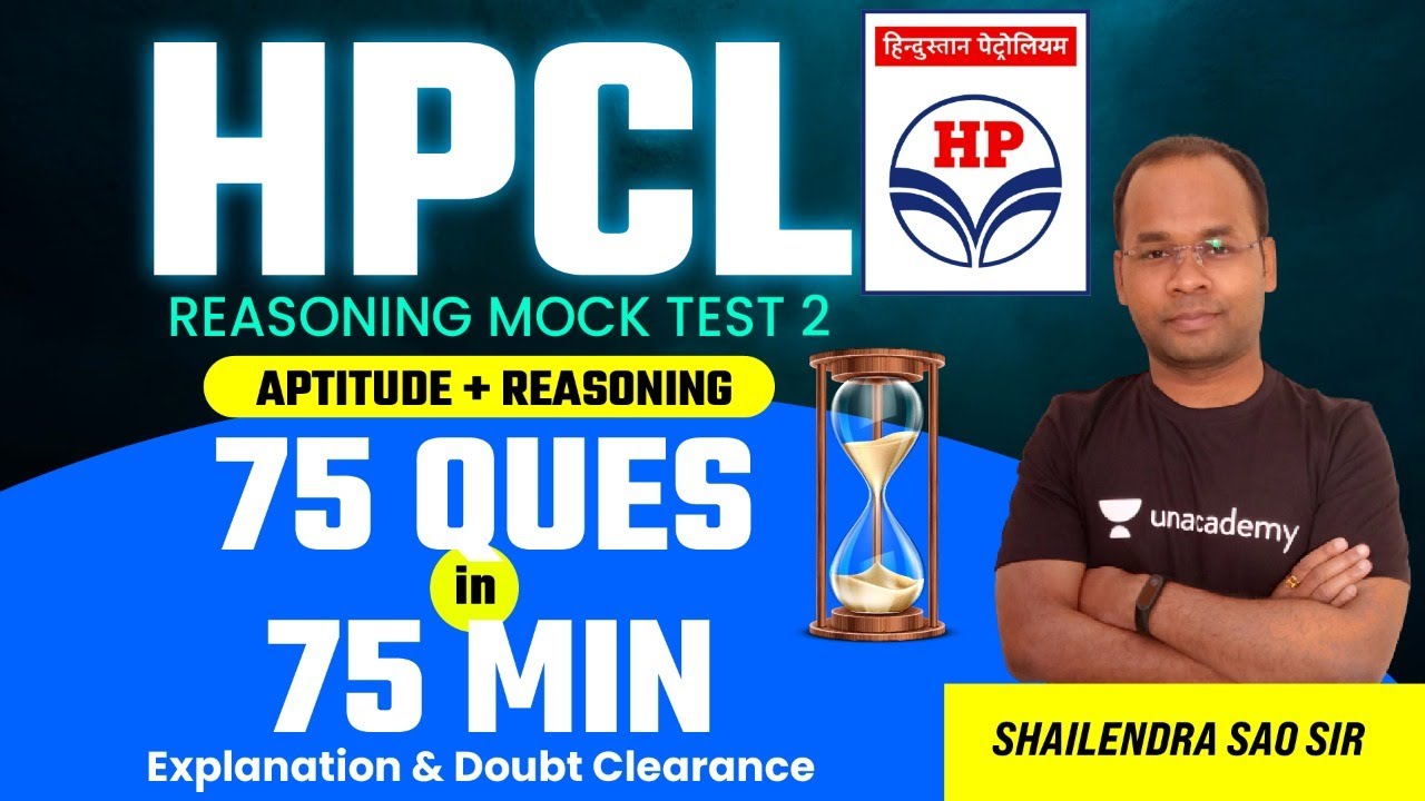 HPCL Mock Test- 2 75Q | 75min Explanation & Doubt Clearance - YouTube