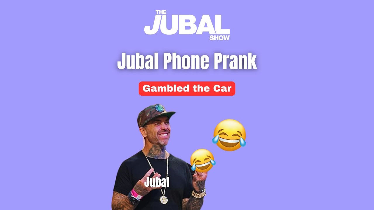 Jubal Phone Prank: Gambled The Car - YouTube Music
