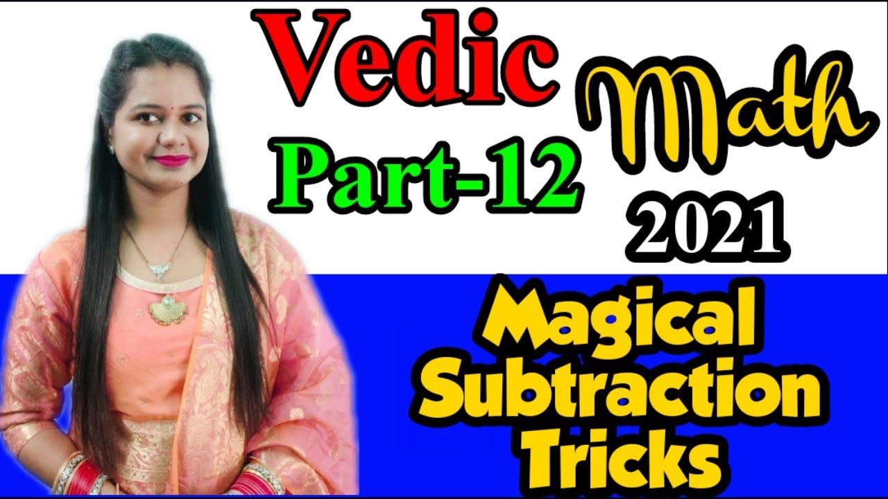 Vedic Math | Magical Subtraction Trick | Fast Mental Math | Fast ...