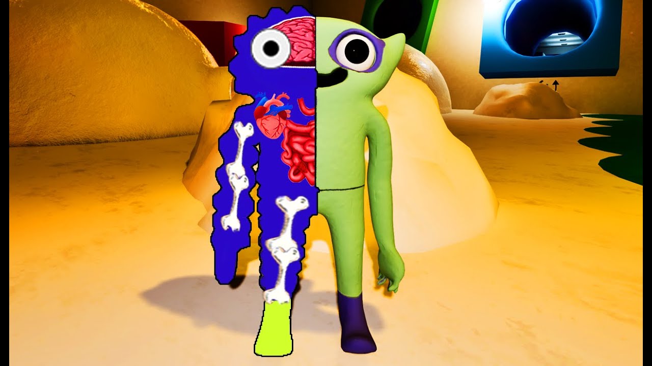 WHAT'S INSIDE A BABY Jester (Bittergiggle)?! (garten of banban 0) - YouTube