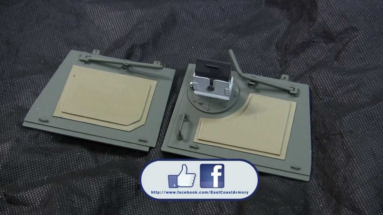 1/6th scale M5A1 Stuart turret hatch upgrade showcase video - YouTube