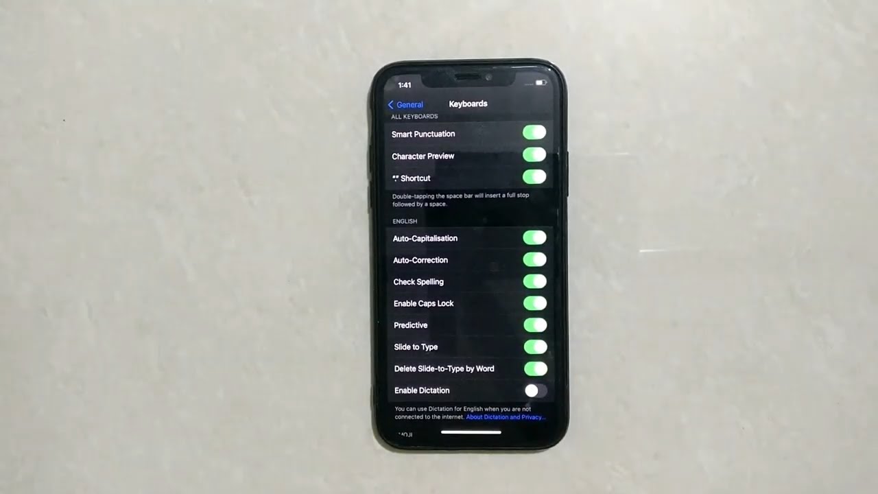 How To Turn On Predictive Text On Iphone X Keyboard - YouTube