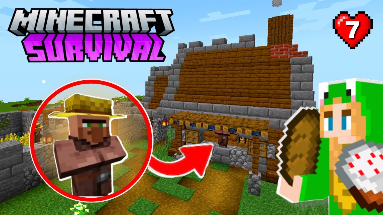 Building a Bakery for my Automatic Villager Farm! | Minecraft 1.19 ...