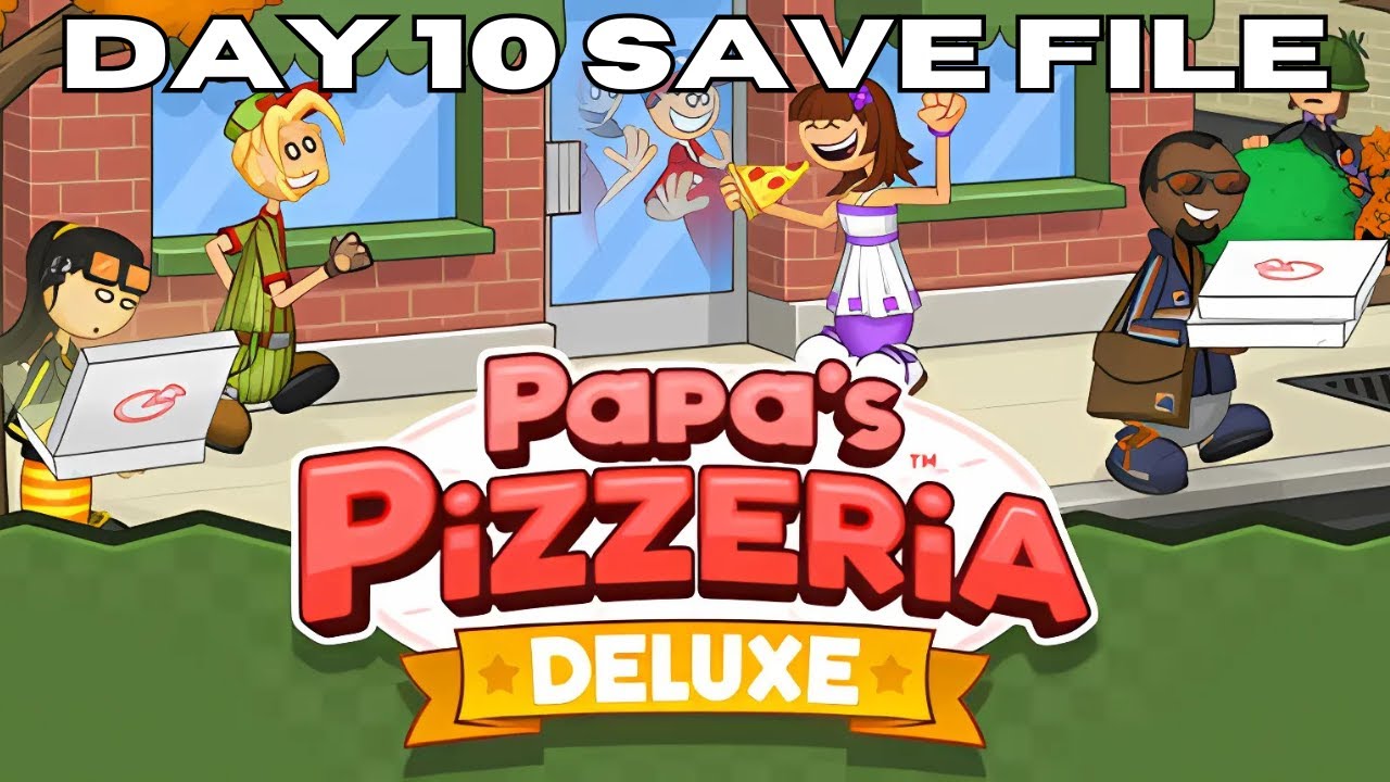 Papa's Pizzeria Deluxe Day 10 Game Save File | Rank 6: Olive Expert ...