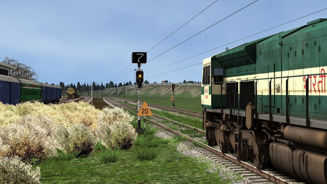 Stopped At Ambala Cantt OUTER | Given Signal For Platform No 07 | GOC ...