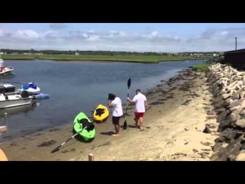 Kayaking at Red Jacket Resort S. Yarmouth Cape Cod - YouTube