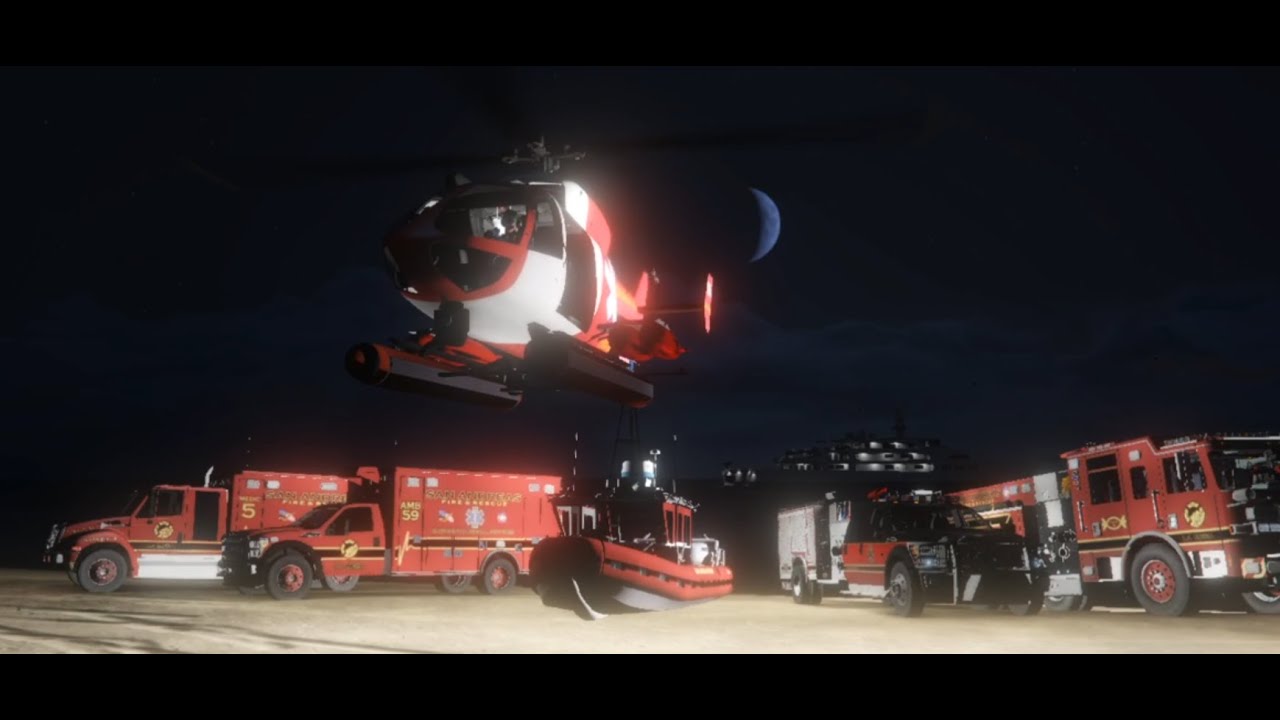 GTA RP - Los Santos Fire Department - YouTube