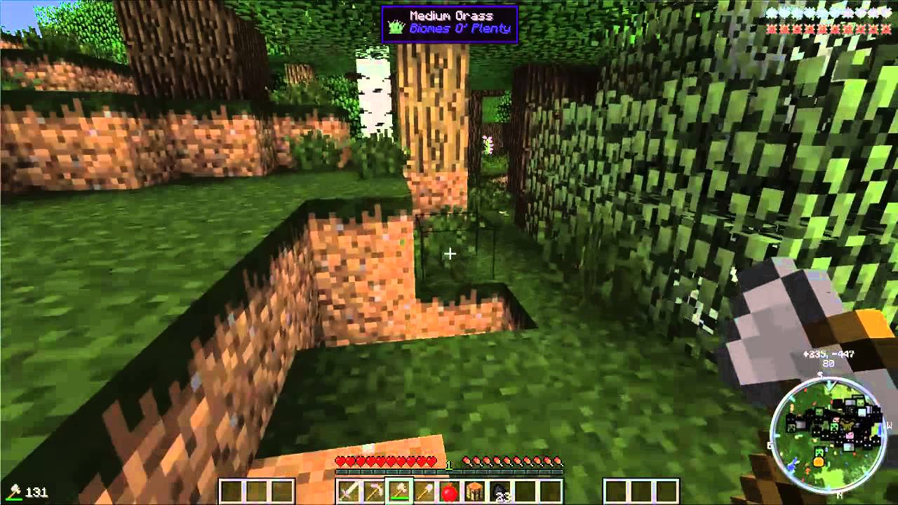 Minecraft - Super Modded Survival - Ep 1 - Surviving Day One - YouTube