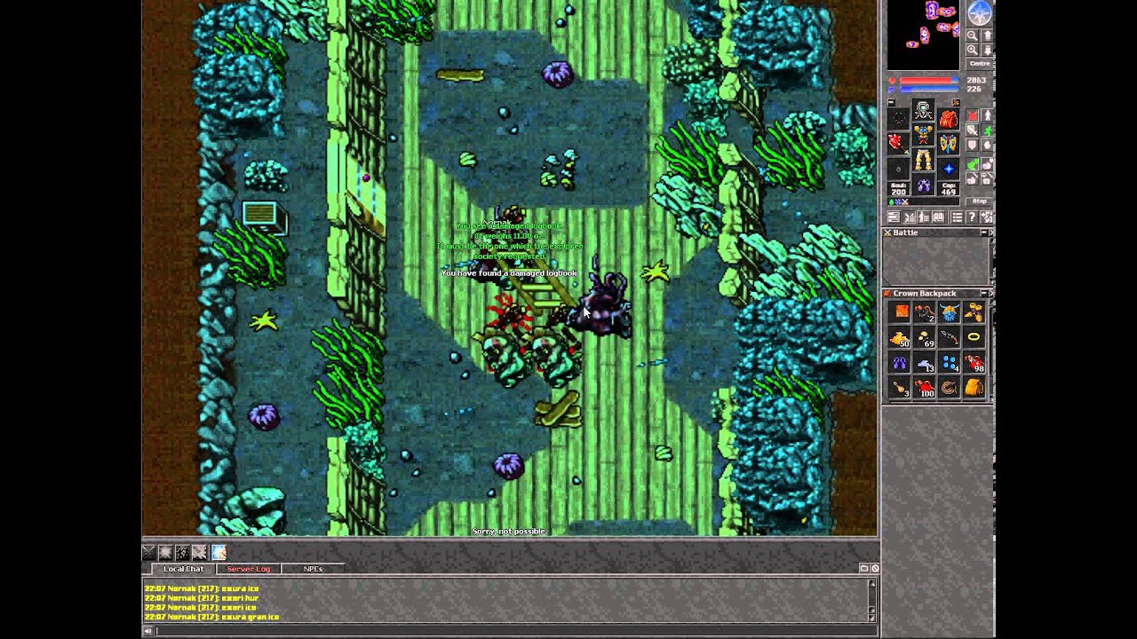 Tibia by; Biel - Explorer Society Quest - Ice Music, Undersea Kingdom ...