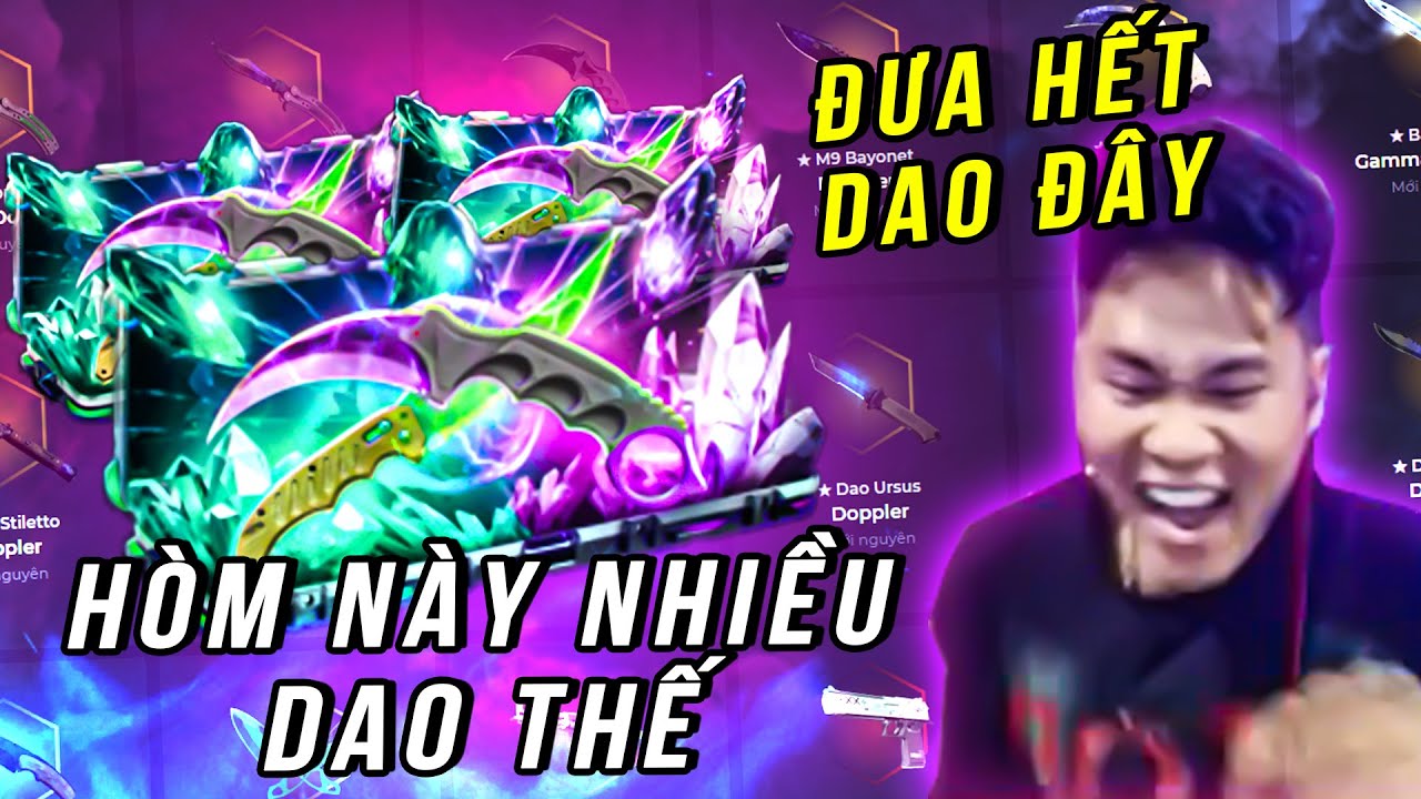 (CS2) DUY CÒM LỤM HẾT DAO TRÊN SKINCLUB VÌ HÒM QUÁ NGON | DUY CÒM - YouTube
