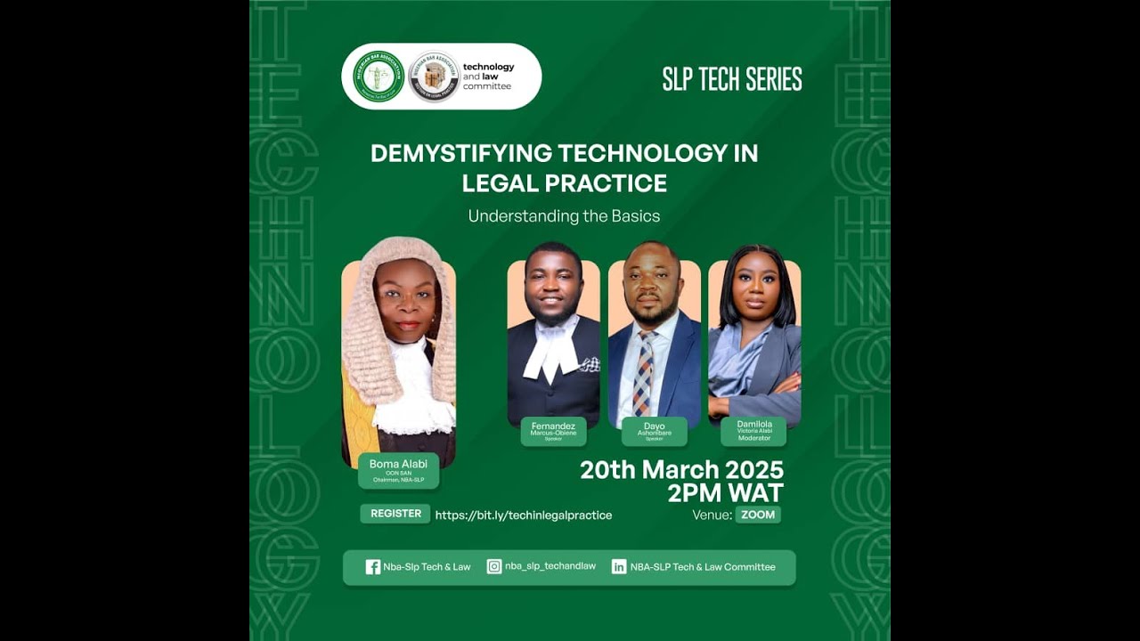 DEMYSTIFYING TECHNOLOGY IN LEGAL PRACTICE - UNDERSTANDING THE BASICS ...