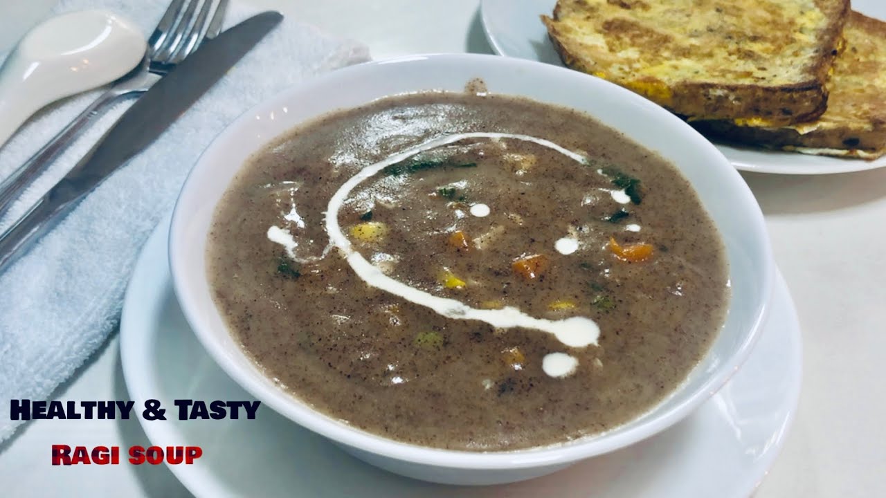 Healthy & Tasty FINGER MILLET SOUP #healthy & tasty RAGI SOUP # ...